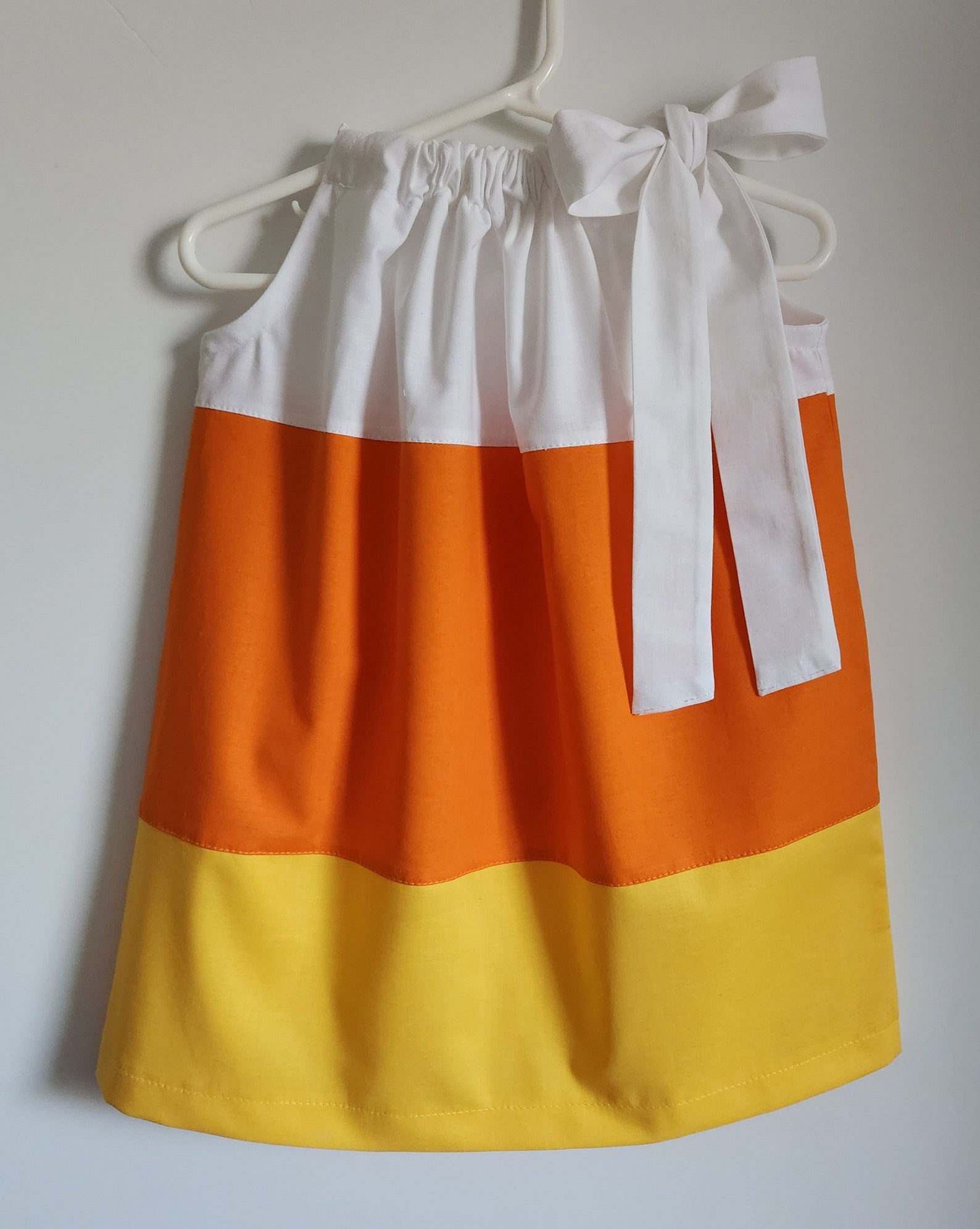 Candy Corn Dress | Pillowcase Dress | Halloween Dress | Fall Dress ...