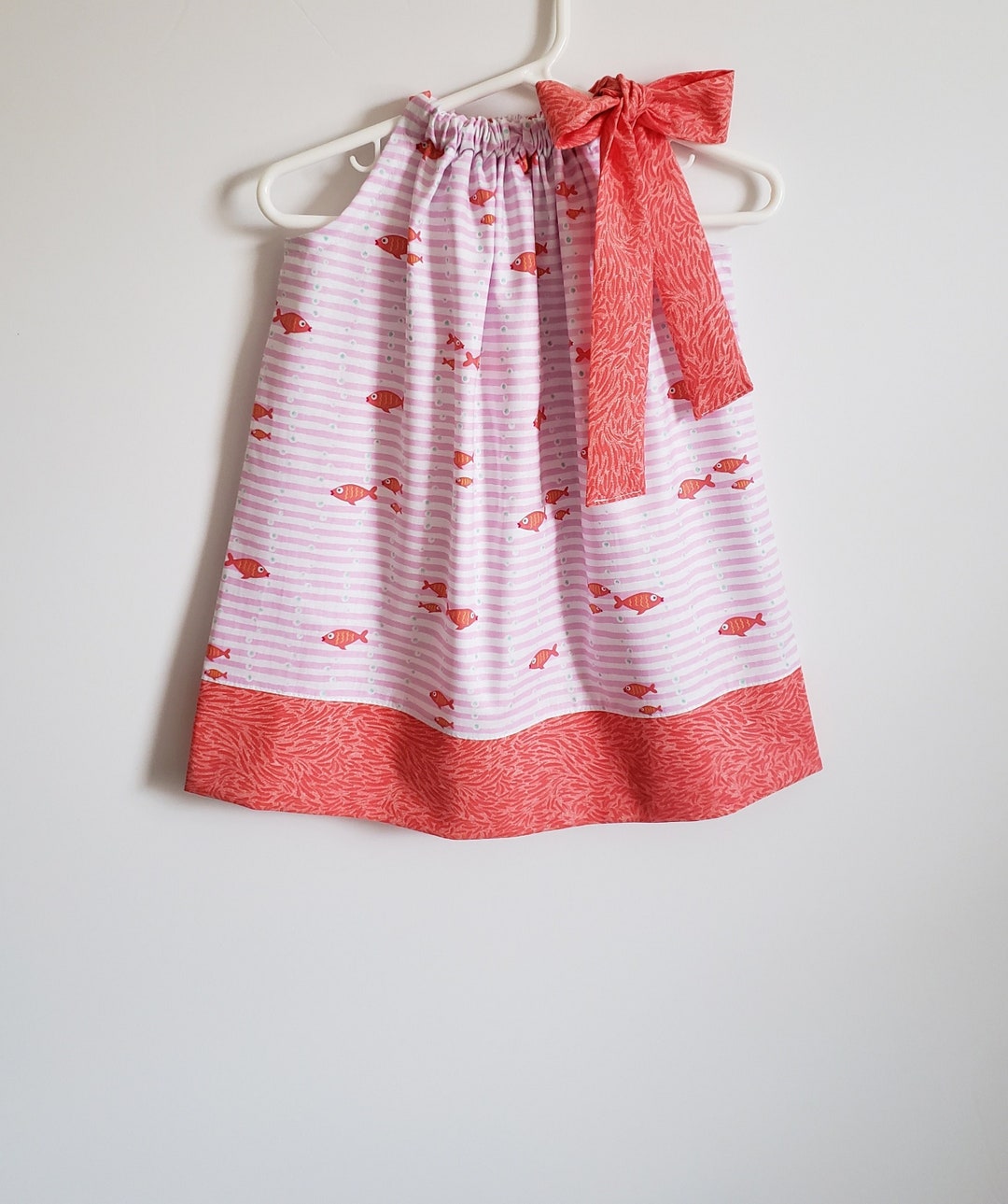 Pillowcase Dress With Fish | Girls Fish Dress | Fish Outfit for Girl ...