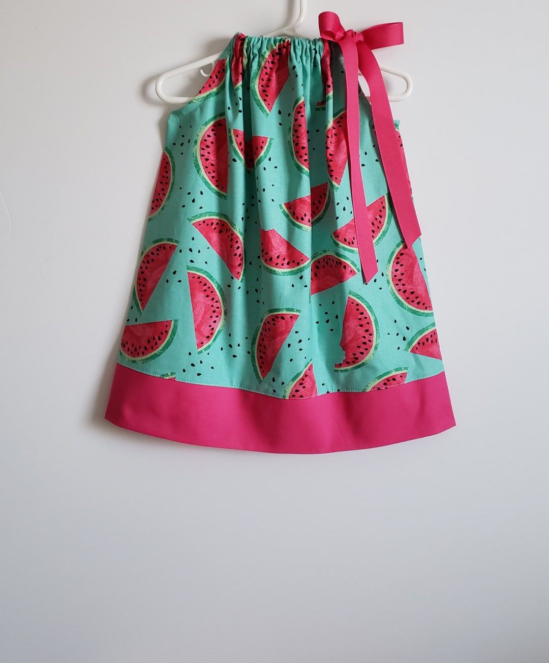 Pillowcase Dress | Watermelon Dress | Girls Dress With Watermelon ...