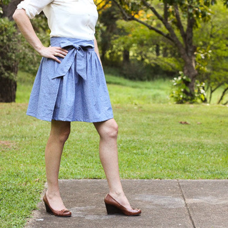 WRAP SKIRT Micro-mini PDF Downloadable Pattern Tutorial by - Etsy