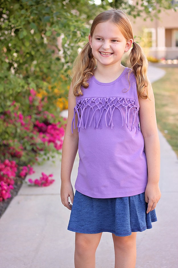Kyra Tween Teen Dress Top Tank PDF Downloadable Pattern by Modkid ...