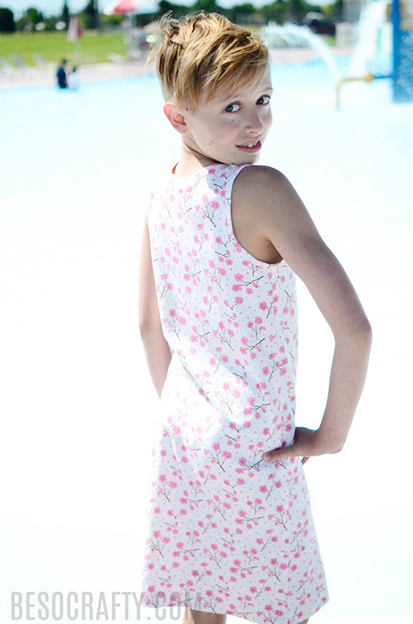 Kyra Tween Teen Dress Top Tank PDF Downloadable Pattern by Modkid ...