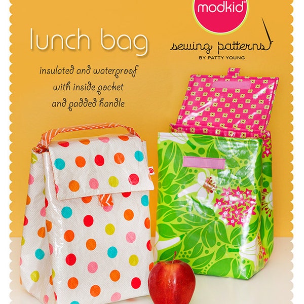 Lunch Bag Pattern - Etsy