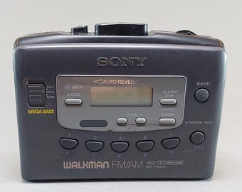1990s Sony Walkman WM-FX455, FM/AM Cassette Player, Mega Bass, Dolby Nr ...