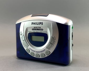 1990s Panasonic Cassette Player, FM-AM Band Radio, Vintage Portable ...