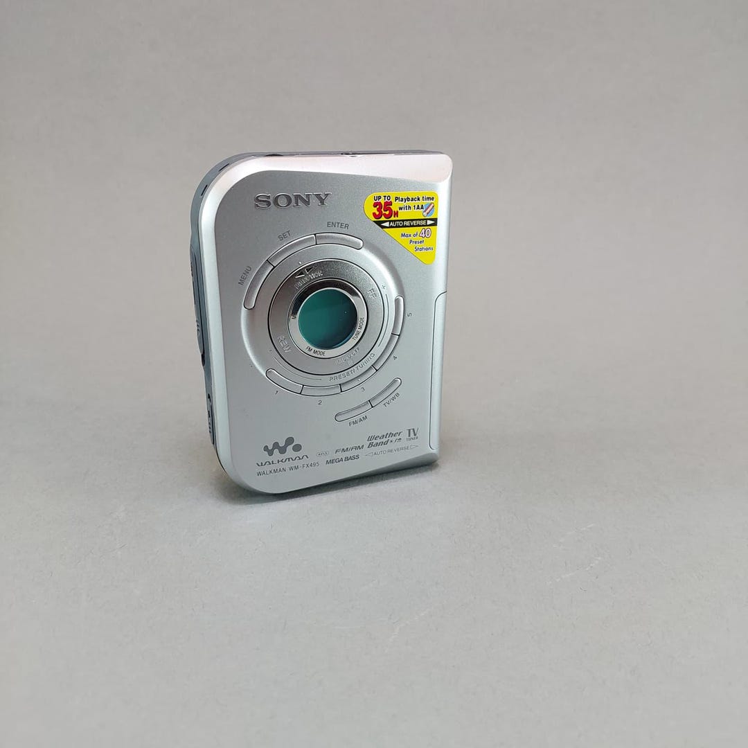 2000s Sony Walkman WM-FX495, Radio Cassette Player, Mega Bass ...