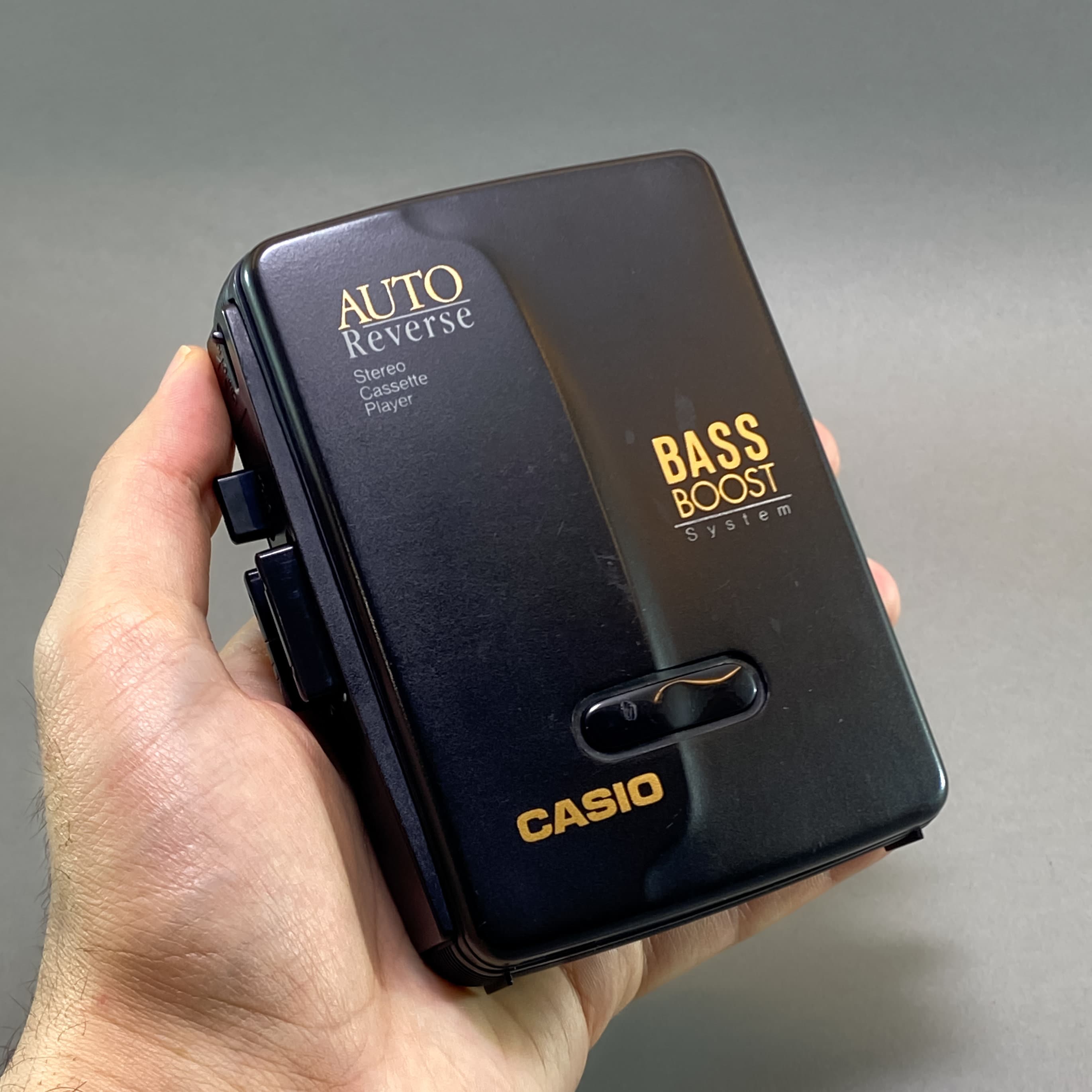 1990s Casio Cassette Player, Vintage Casio Portable Cassette Tape ...