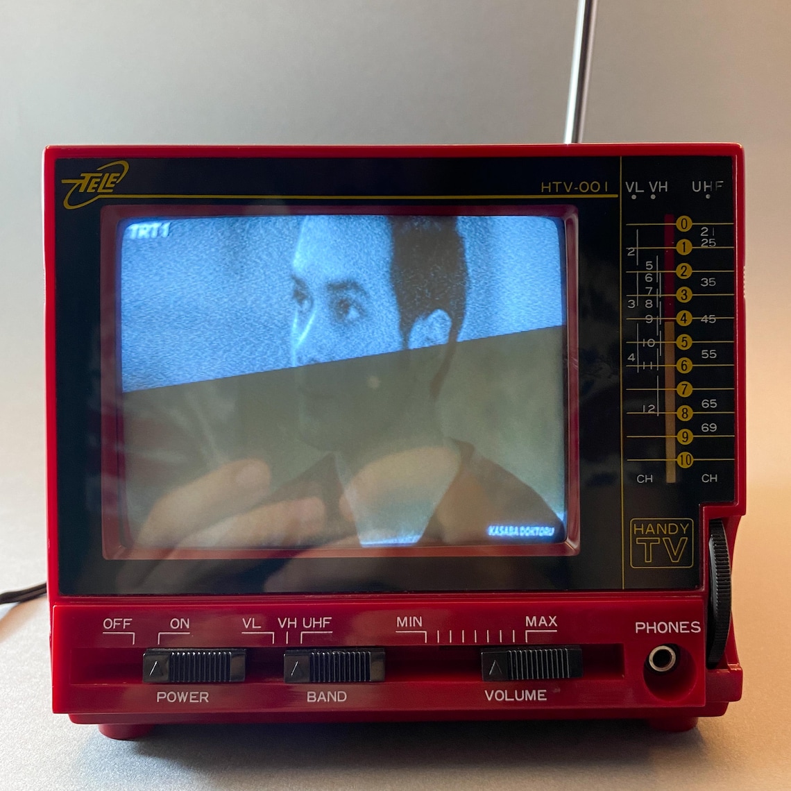 1980s Pop Art Television With Radio, Vintage Mini TV, Rare, Collectible ...