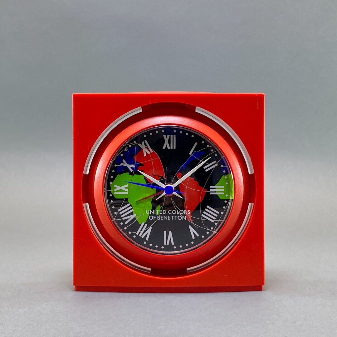 1990s Junghans Table Clock, Vintage United Colors of Benetton ...
