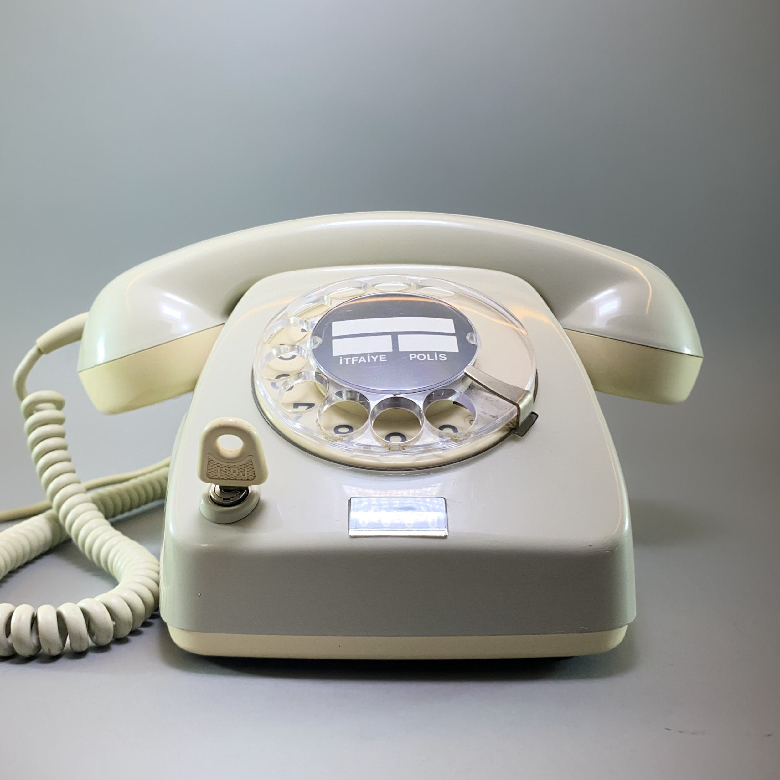 1960s Feuer Notruf Rotary Telephone, Vintage Landline Counter Phone ...