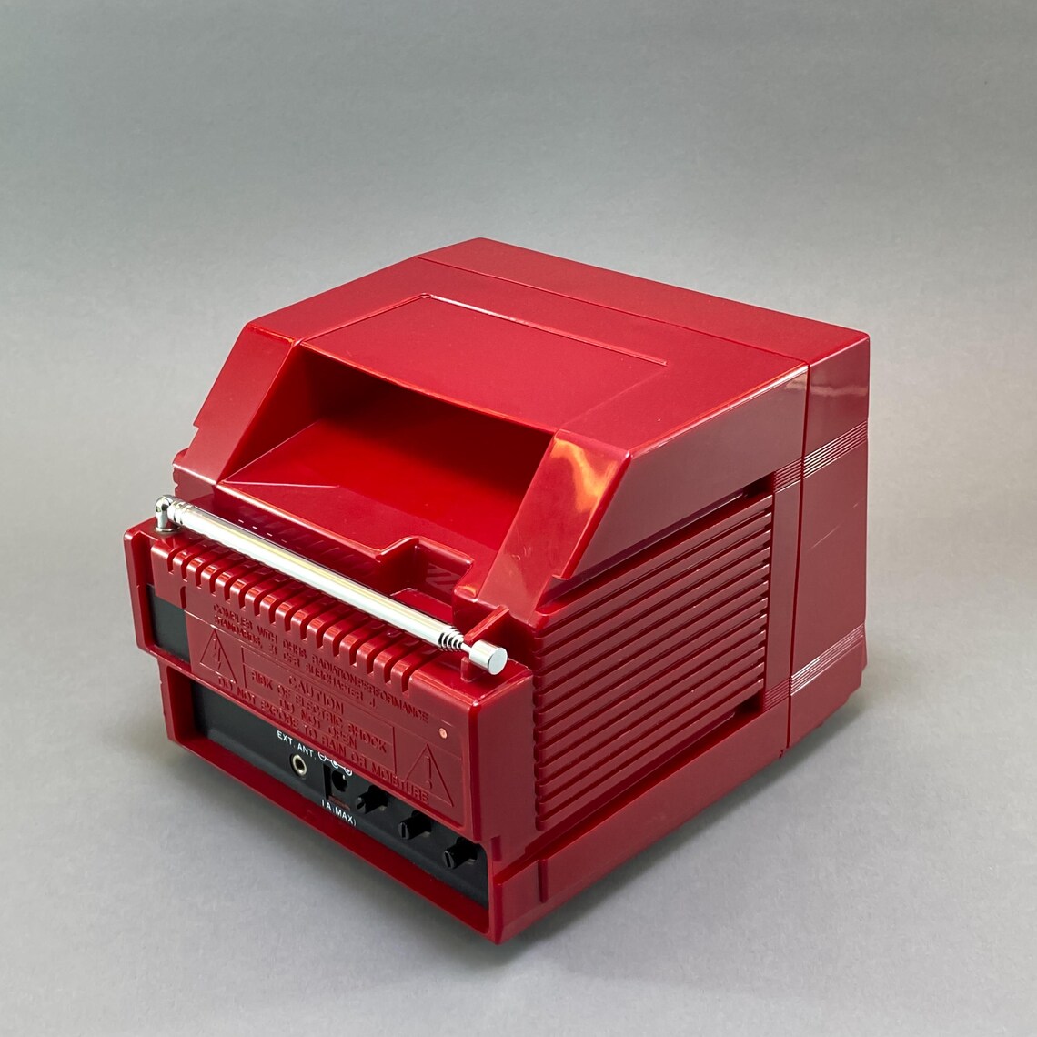 1980s Pop Art Television With Radio, Vintage Mini TV, Rare, Collectible ...