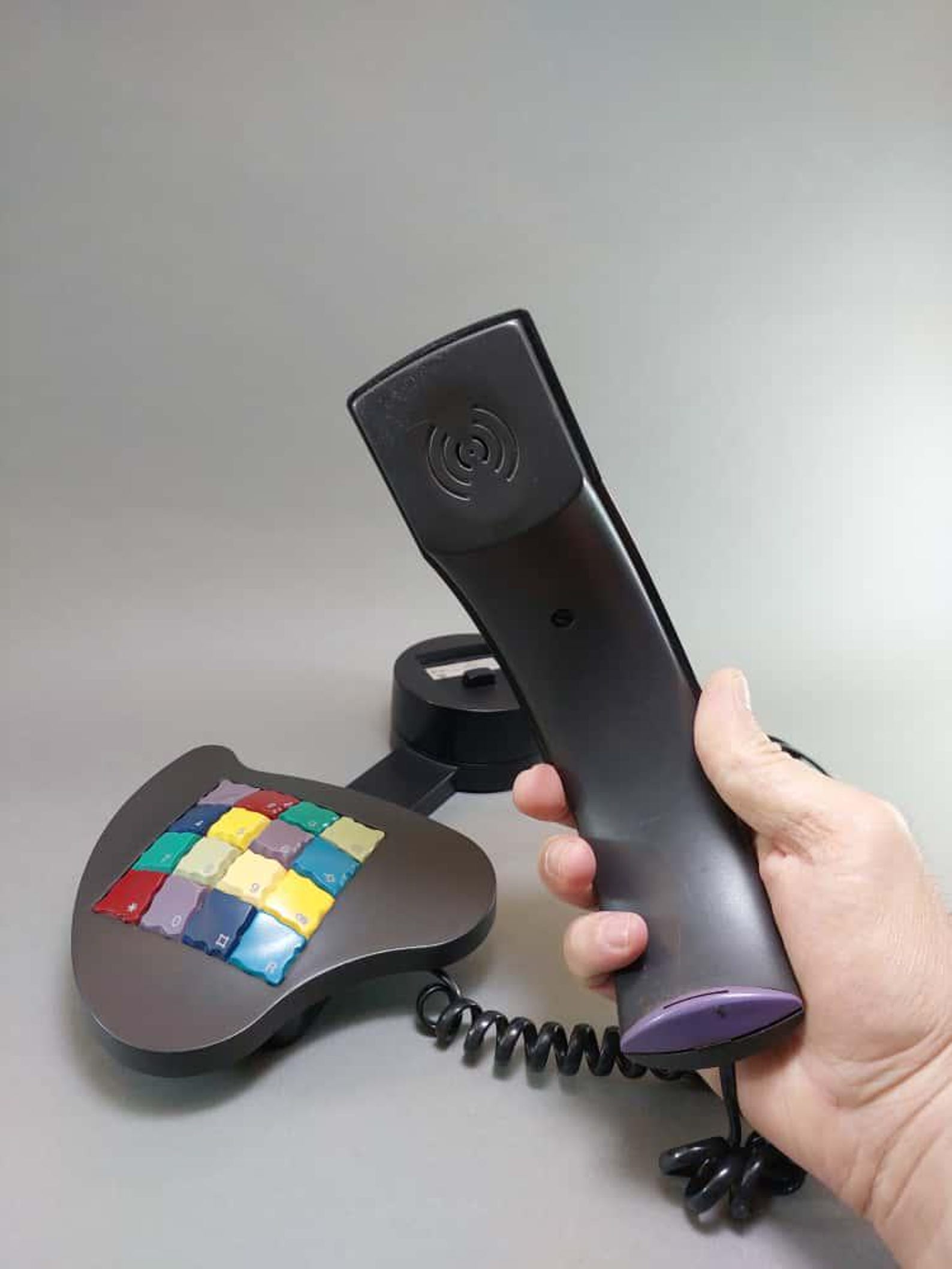 1980s Telemania Rainbow Phone: Vintage Postmodern Landline Decor - Etsy