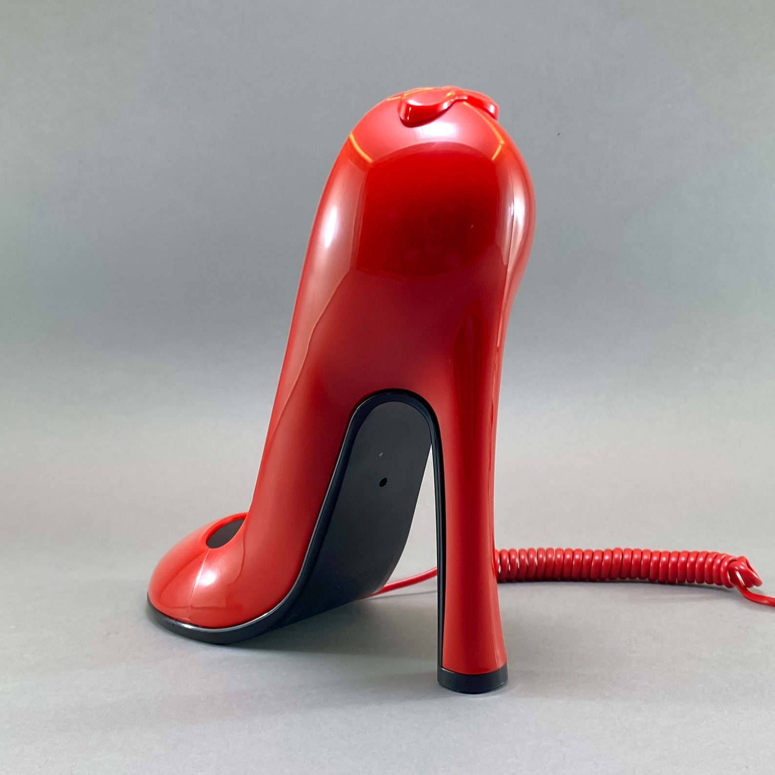 1990s Stiletto Telephone, Vintage Landline Novelty Telephone, Retro Pop ...