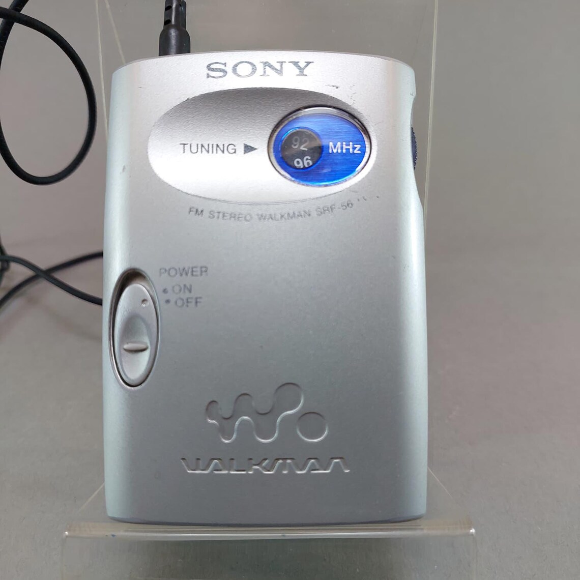 1990s Sony Walkman SRF-56 FM Stereo Pocket Radio, Retro Tech - Etsy