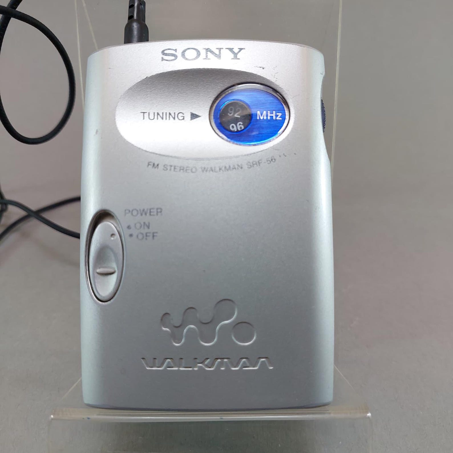 1990s Sony Walkman SRF-56 FM Stereo Pocket Radio, Retro Tech - Etsy