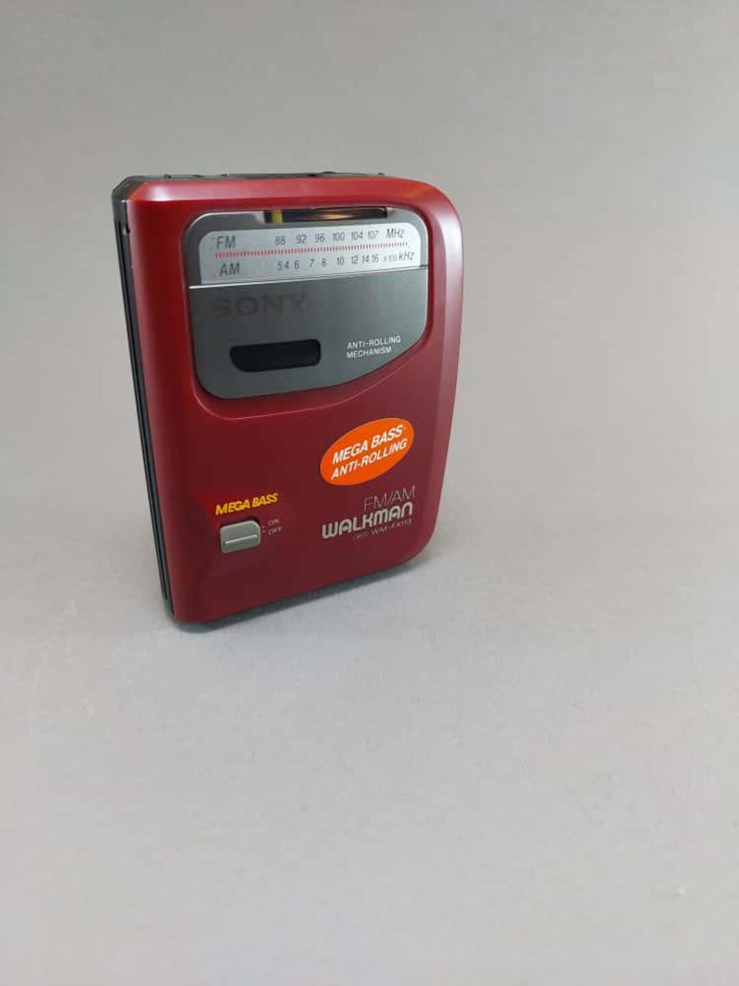 1990s Sony Walkman WM-FX113, Vintage Sony FM/AM Radio Cassette Player ...