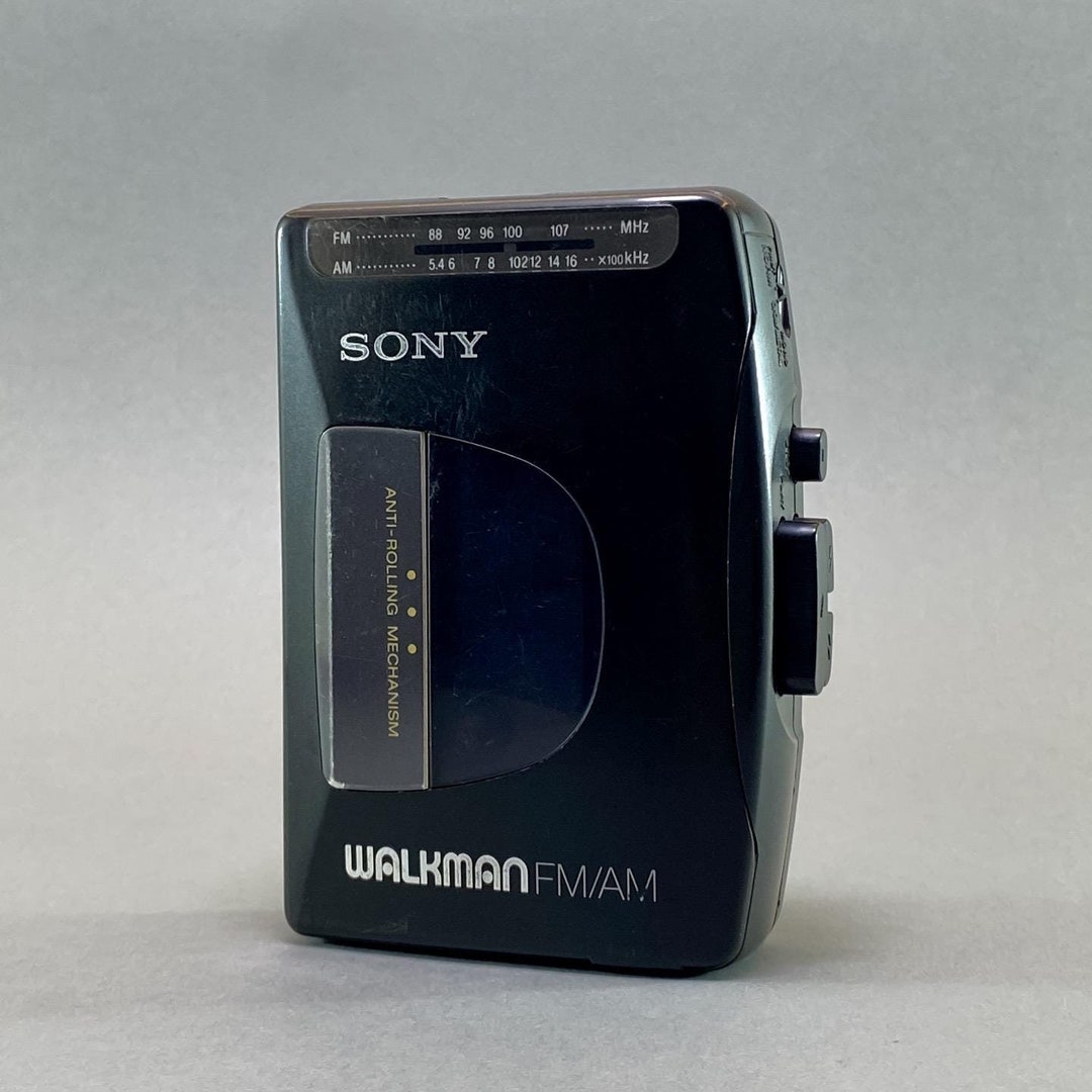 1980s Sony Walkman, Vintage Sony Cassette Player, Portable Tape Player ...