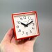 1970s Ruhla Table Clock, Vintage Pop Art Alarm Clock, Rare Mid Century ...
