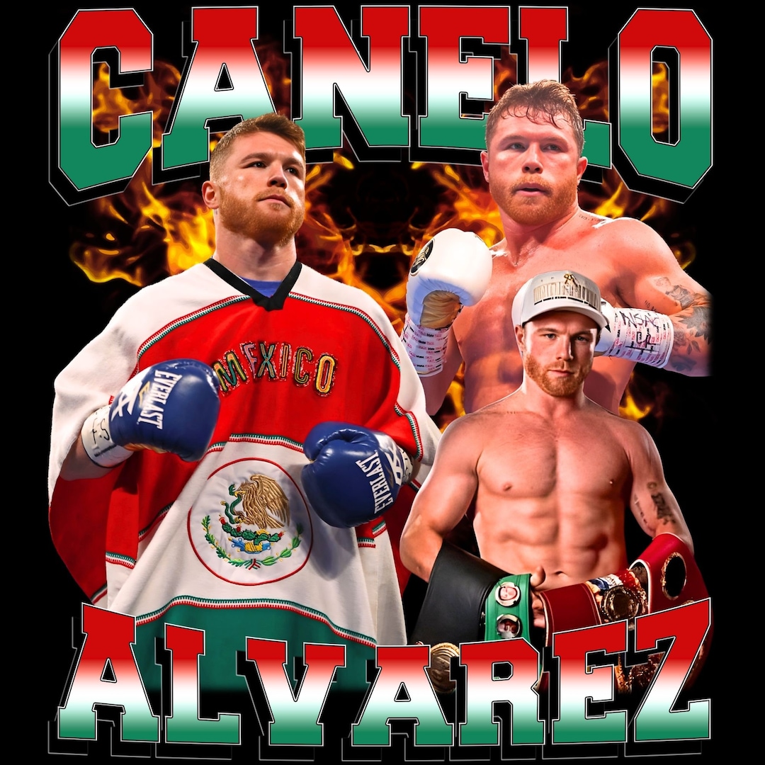 CANELO ALVAREZ T Shirt Design. PNG Digital 4500x5100 Px. Boxing, Boxer ...