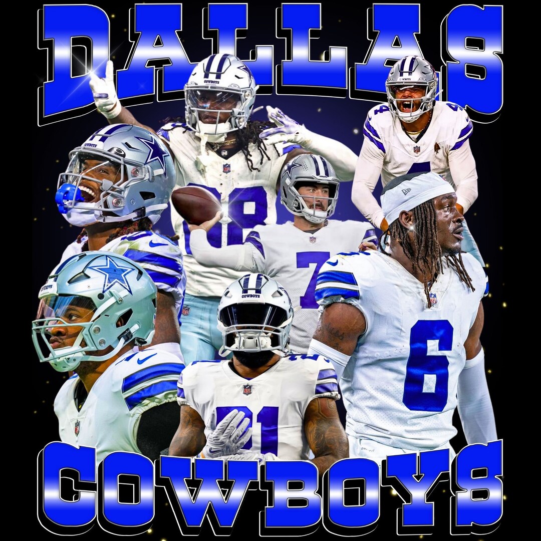 COWBOYS T Shirt Design. PNG Digital 4500x5100 Px. DALLAS American ...