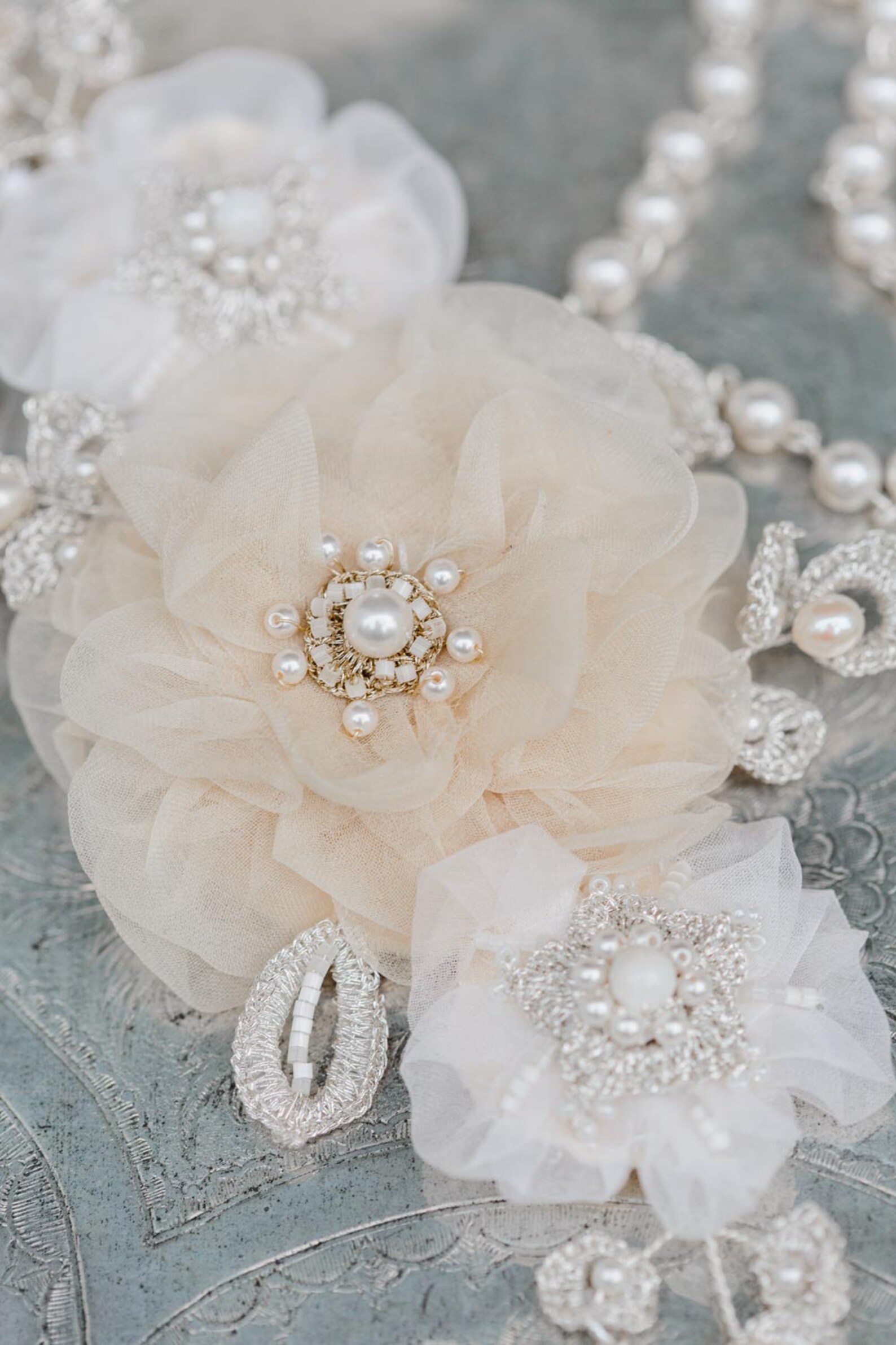 Pearl Shoulder Necklace Bridal Shoulder Jewelry Wedding - Etsy