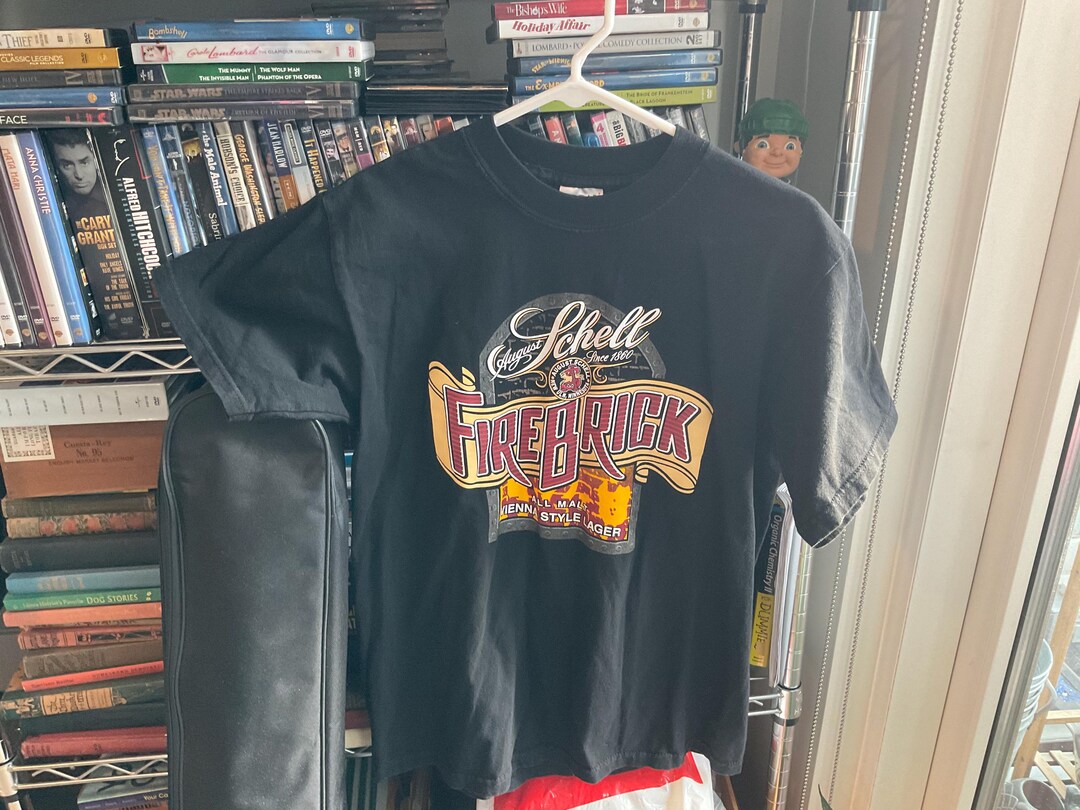 Black August Schell Brewing Co. Firebrick Beer T-shirt - Etsy