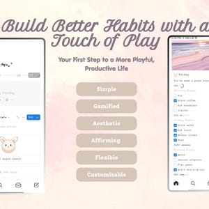 Gamified Habit Tracker | Mood Tracker | XP Tracker | Gamification ...