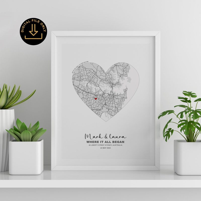 Custom Map - Etsy