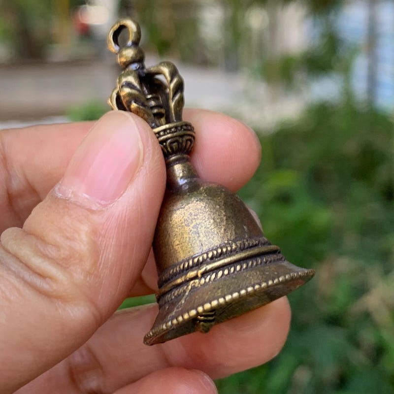 Vintage Handheld Bells - Etsy