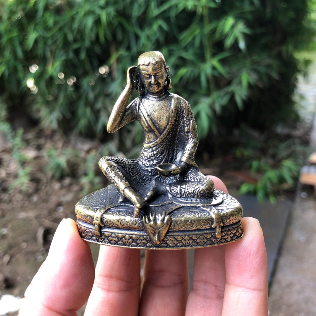 Tantra Buddhism Buddha Statue Tibetan Nepal Brass Sachen Kunga Nyingpo ...