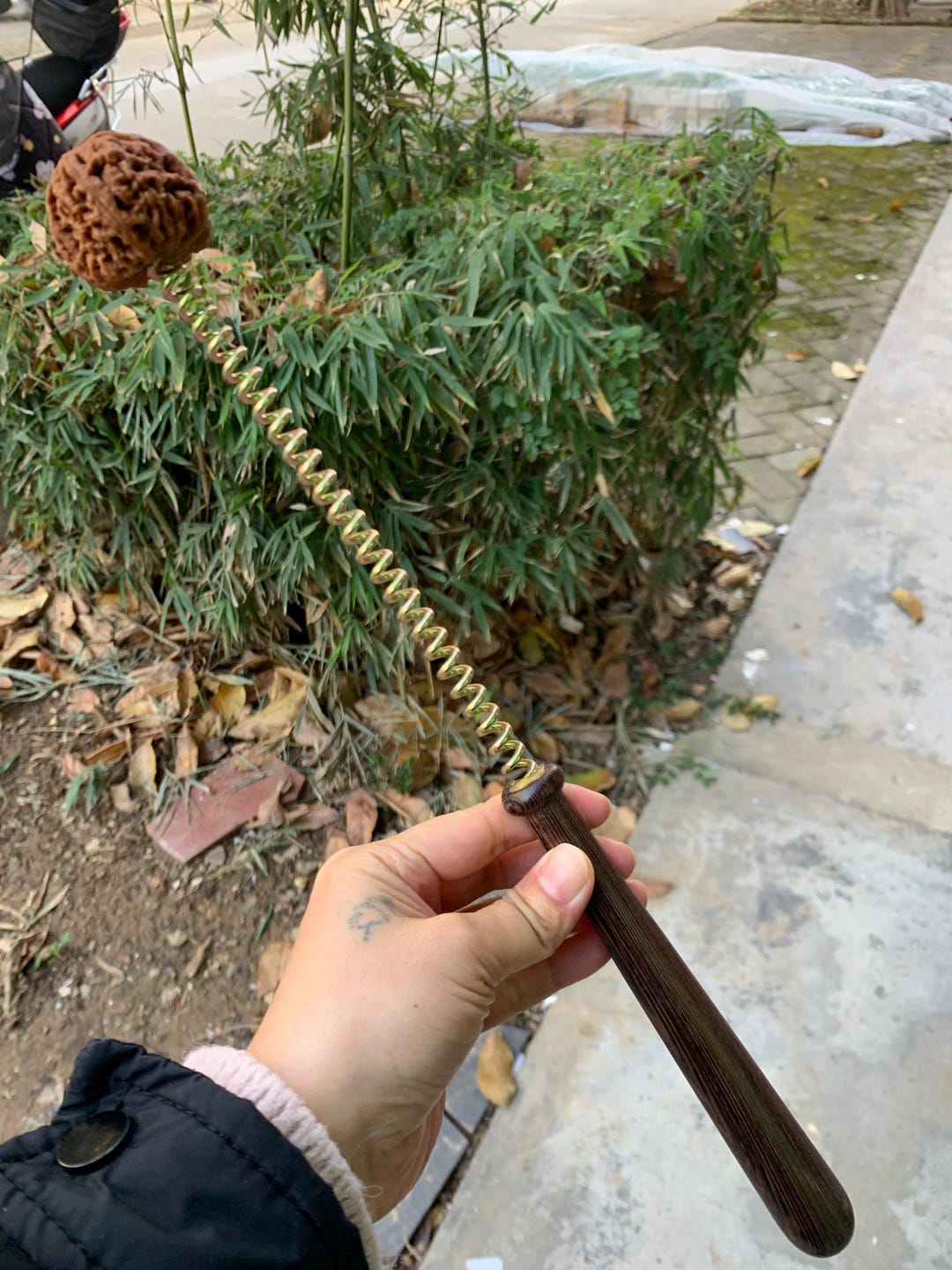 Natural Walnut Wooden Body Hammer for Deep Muscle Relaxation ...