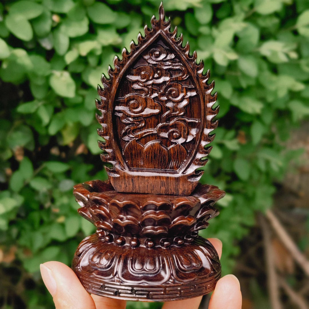 Wood Buddha Statue Stand, Thai Wood Altar Table, Buddha Sculpture Stand ...