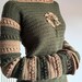 Snowflake Jumper Crochet Pattern: Oversized Bi-colour Sweater (PDF ...