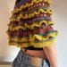 Sunset Ruffle Vest PDF Crochet Pattern: Crochet Cardigan, Crochet Vest ...
