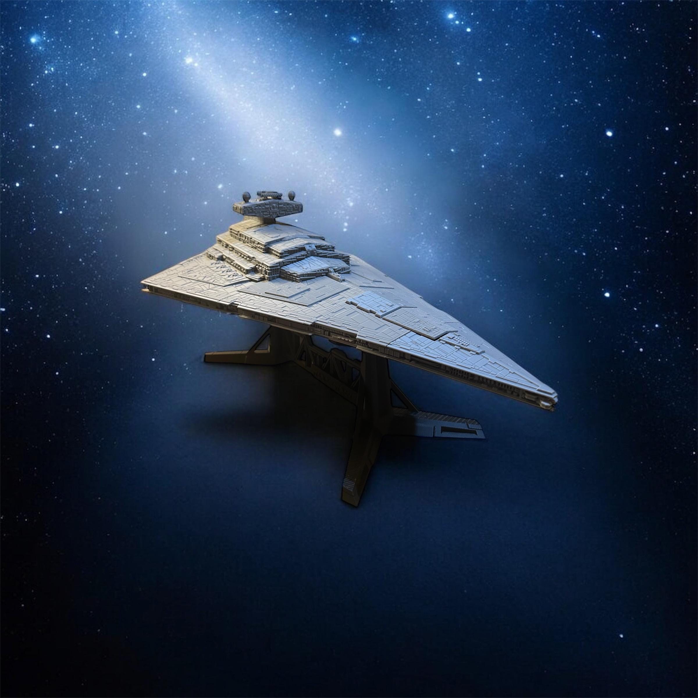 Star Wars Star Destroyer Large 3D Printed Model - Etsy