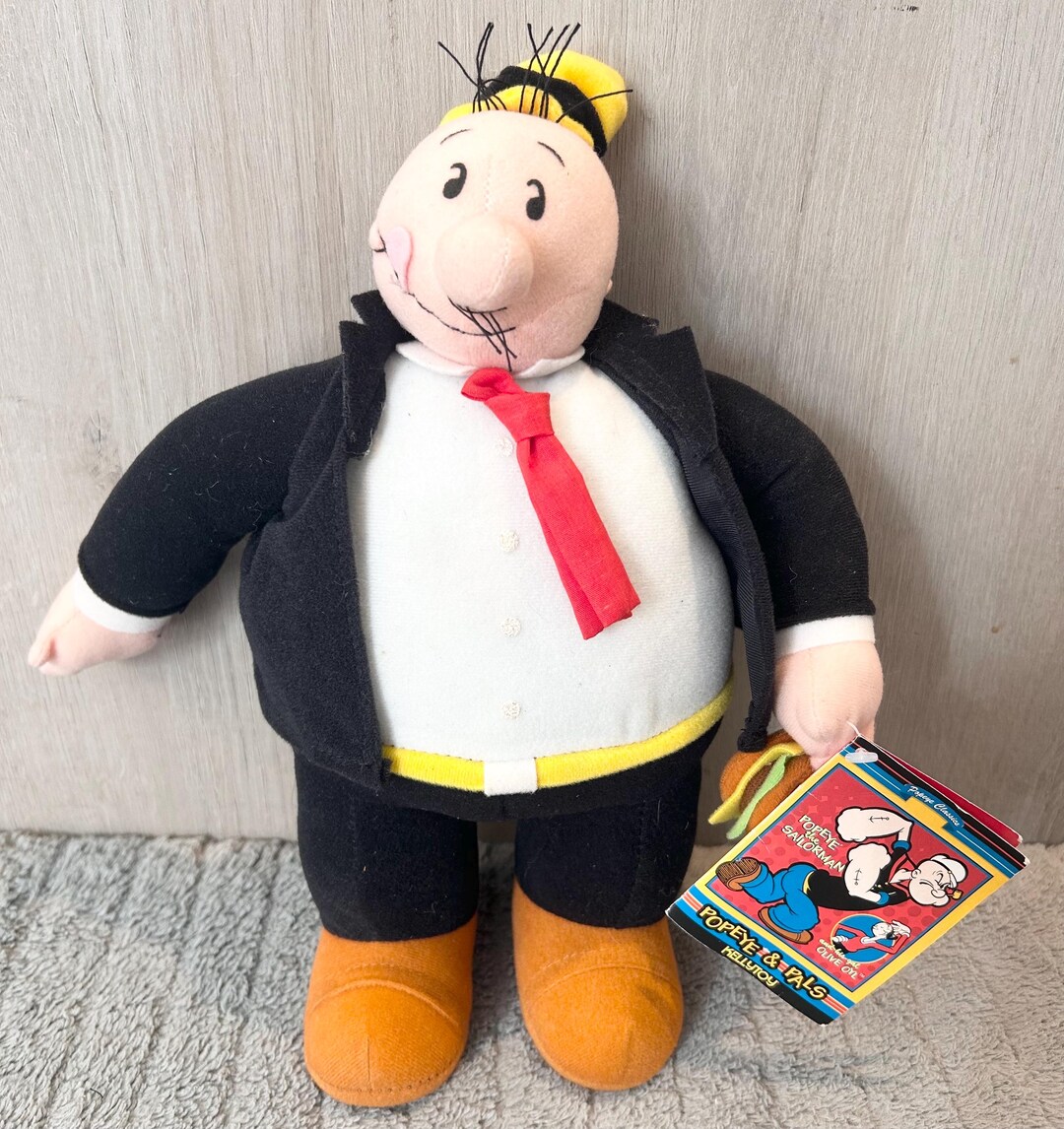 Vintage Kellytoy Popeye & Pals Classics 14" Wimpy 2002 Collectible ...
