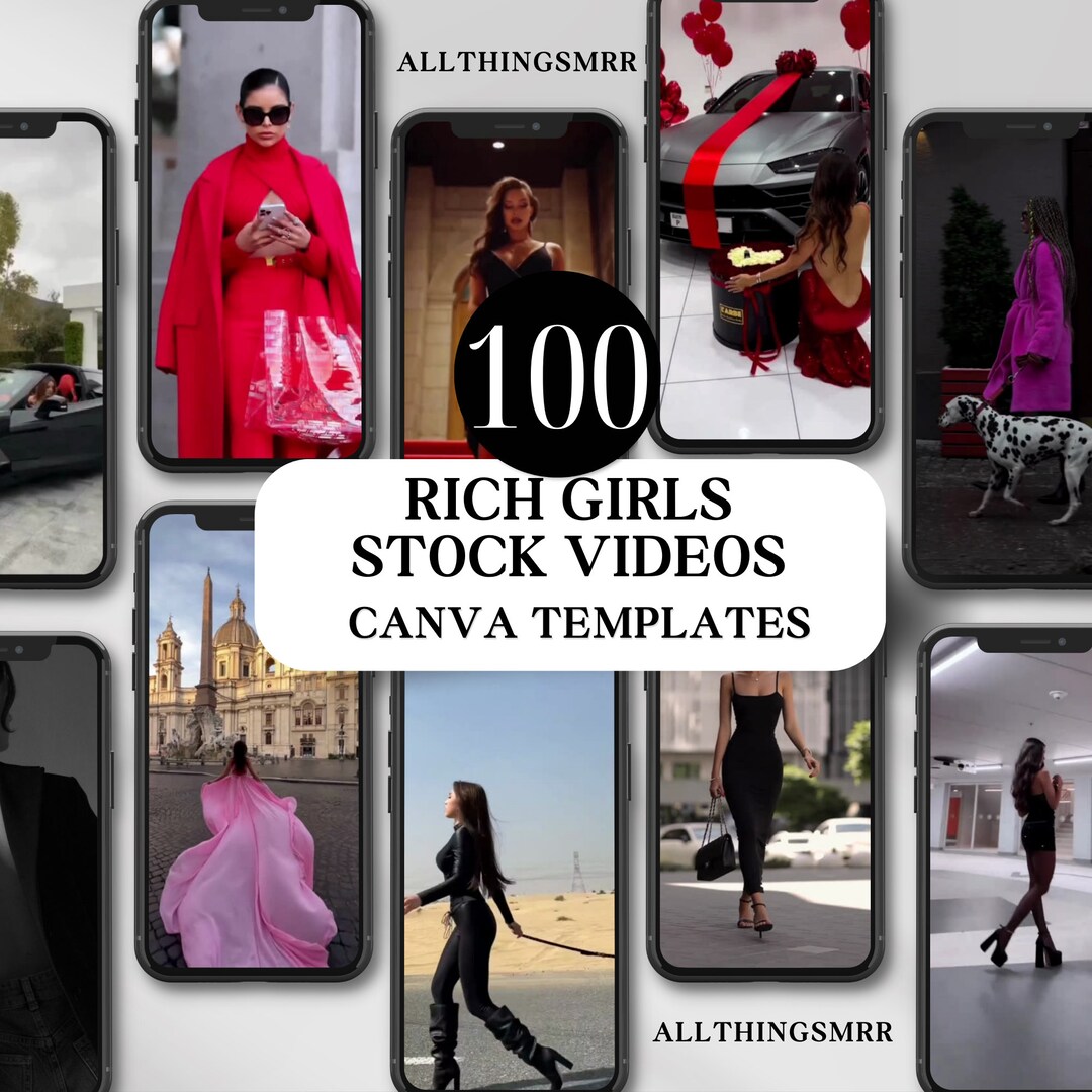 Faceless Videos MRR Rich Girl for Instagram Reels Rich Girl Viral ...