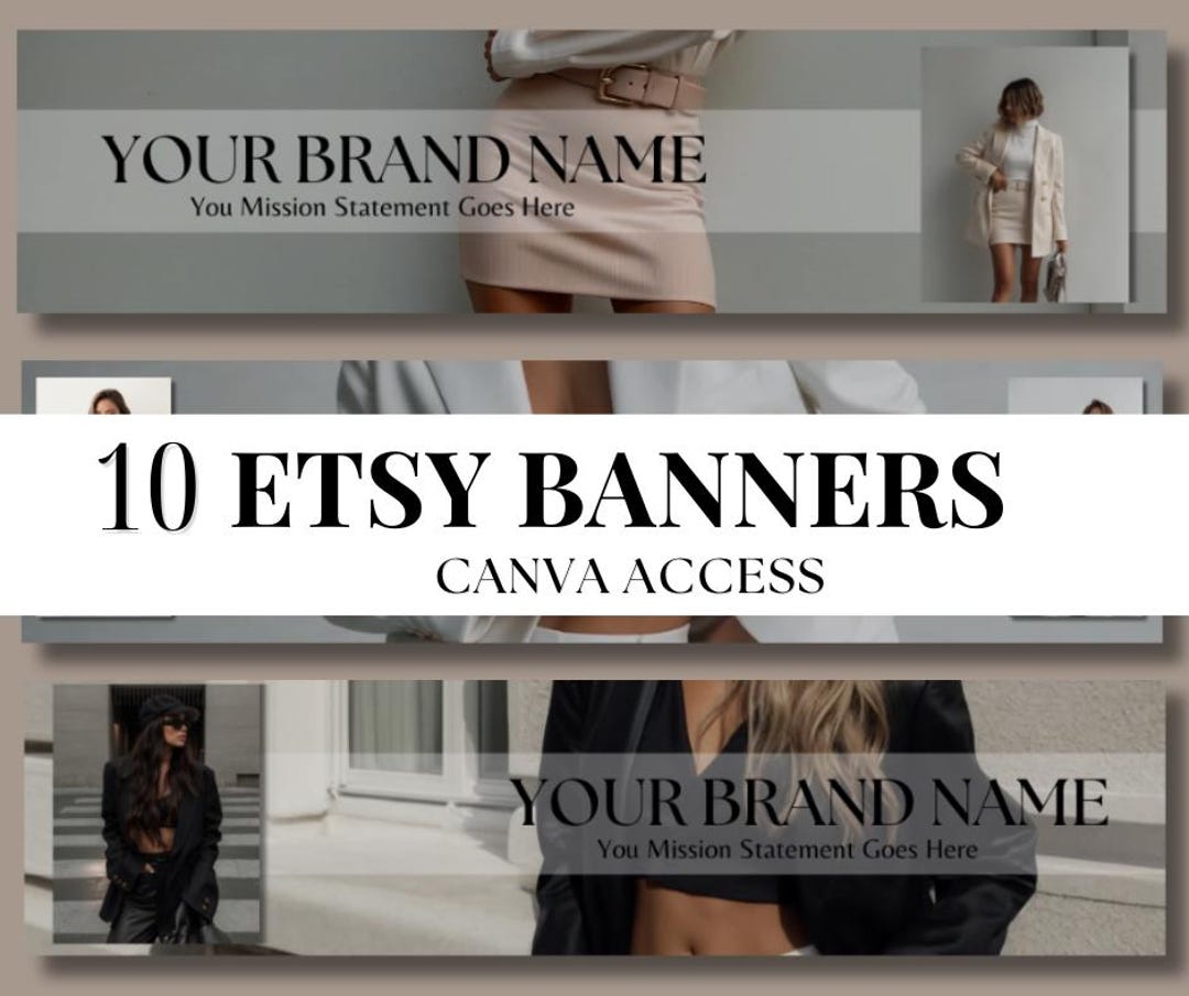 Etsy Banner Templates MRR DFY Digital Product Banners Canva Templates ...