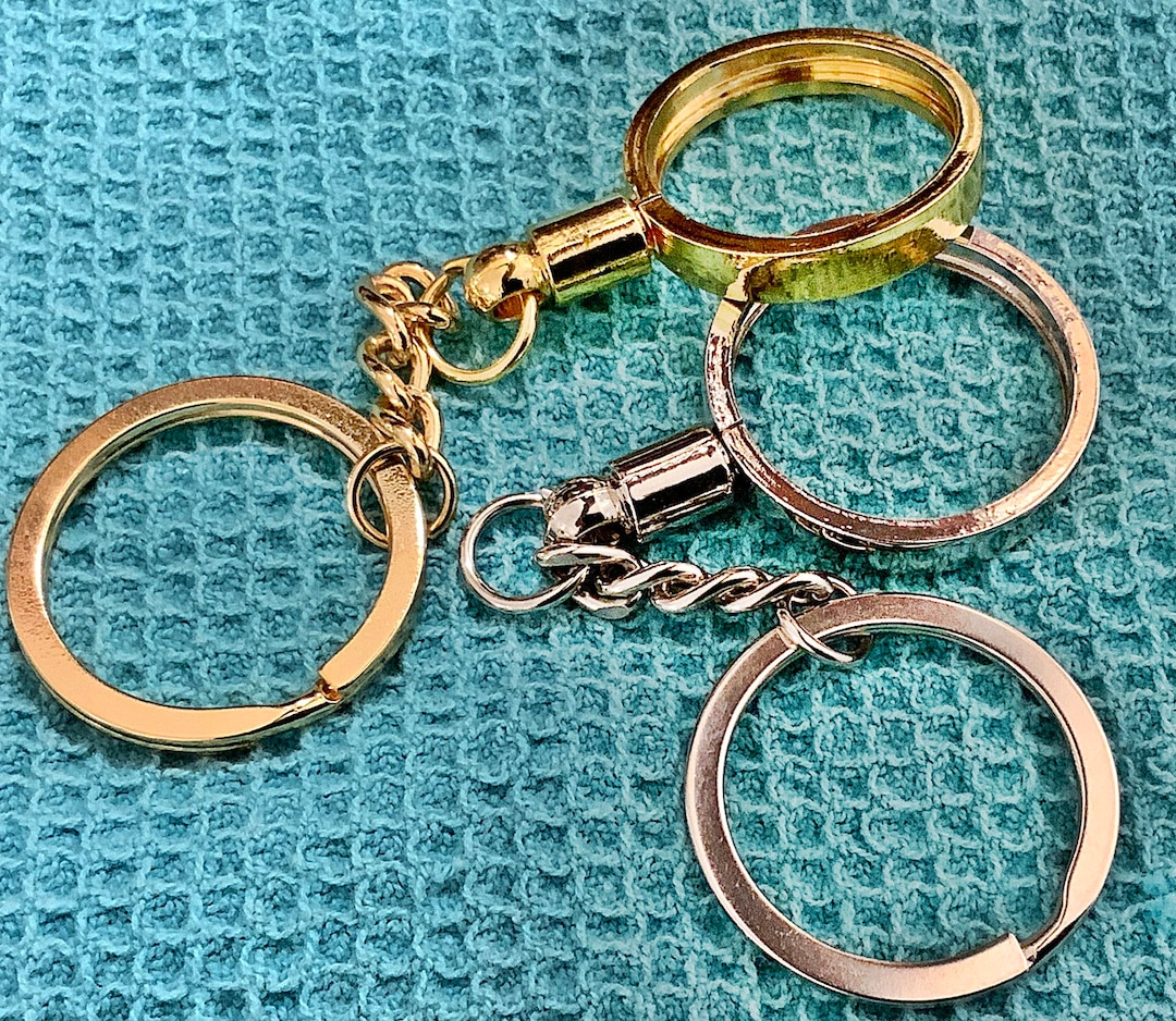 Do It Yourself (DIY) *fit Your Coin* (25MM) Bezel Keychain - Etsy