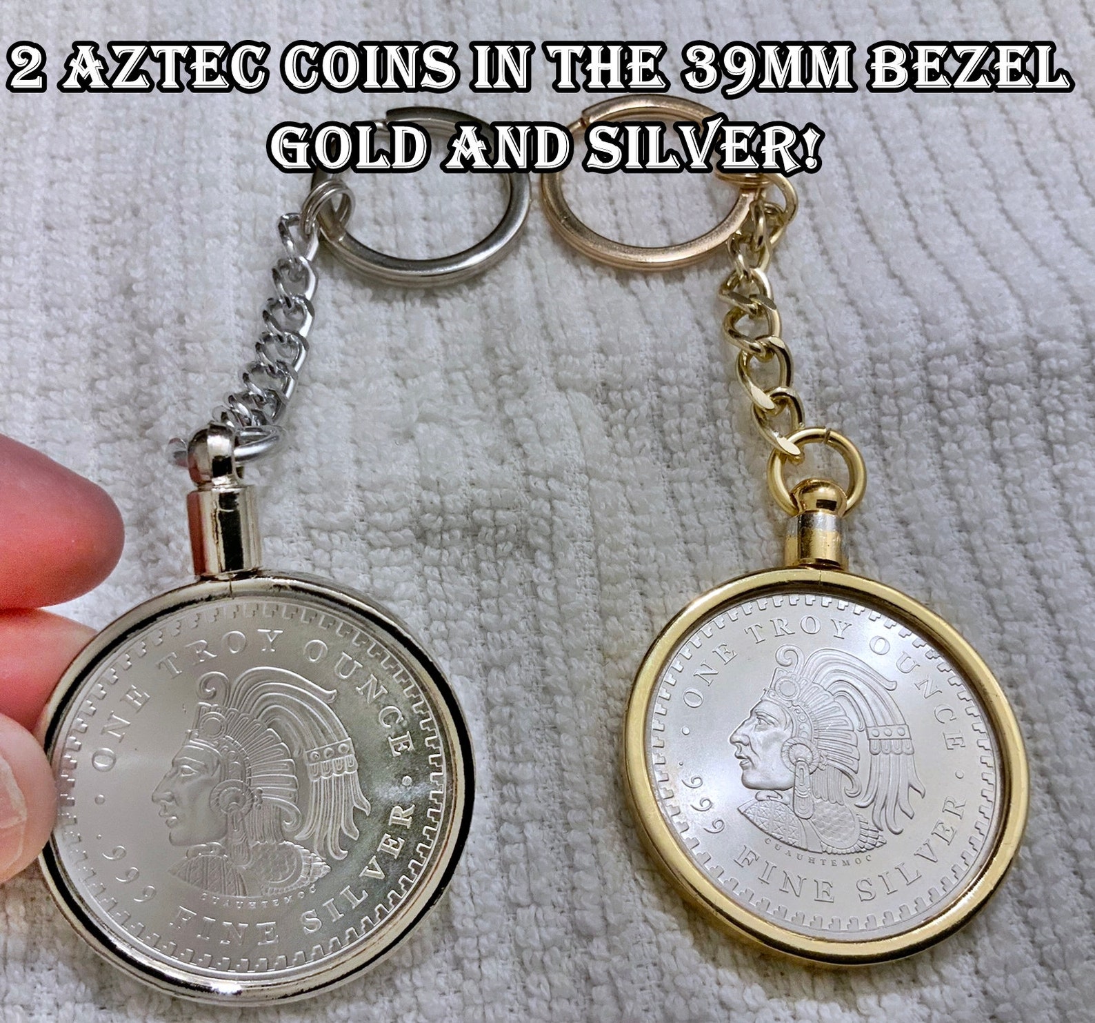 Do It Yourself (DIY) *fit Your Coin* (39MM) Bezel Keychains - Etsy