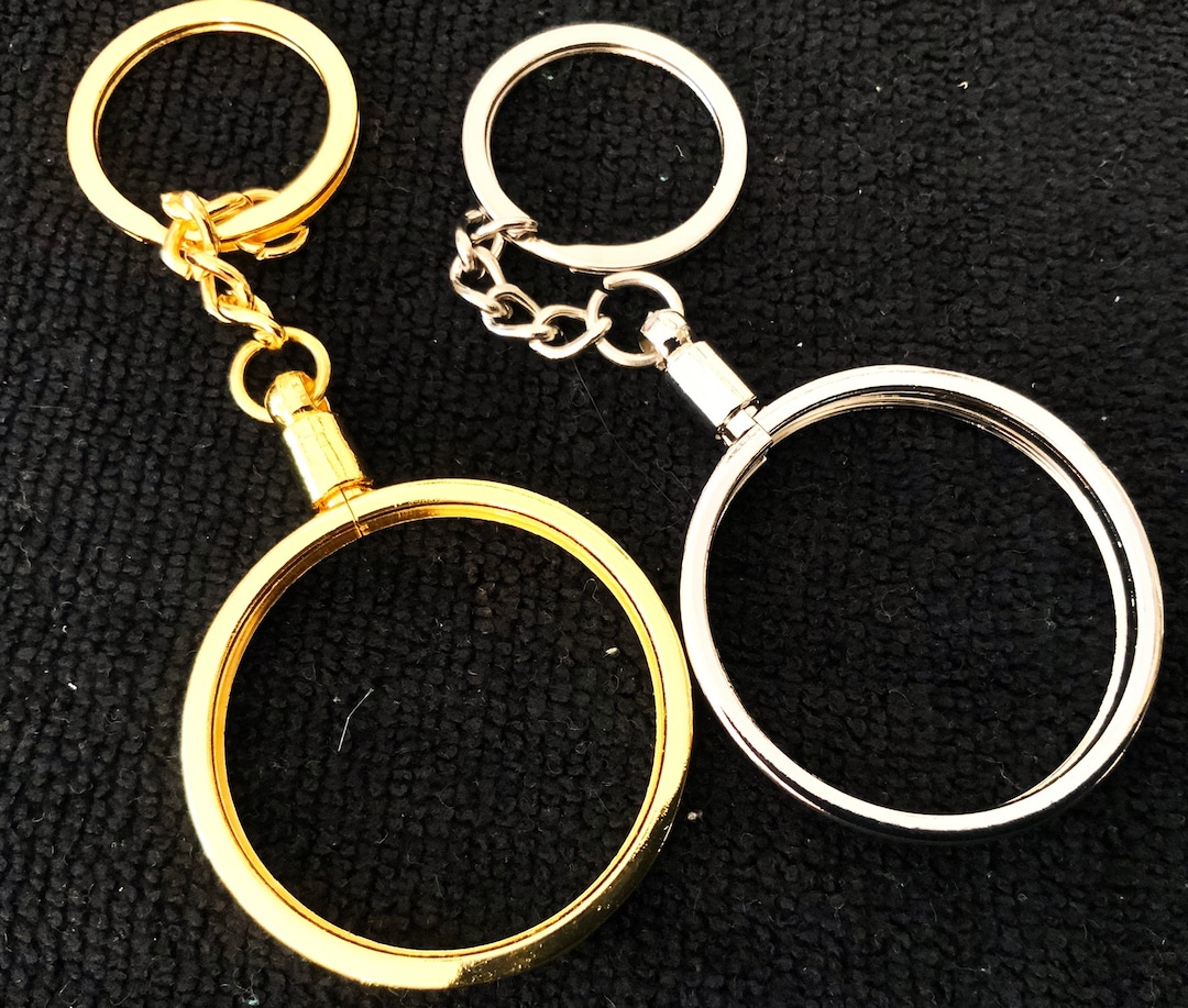 Do It Yourself (DIY) *fit Your Coin* (40MM) Bezel Keychains - Etsy