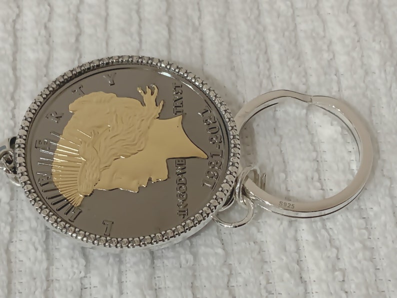 100 YEAR Anniversary Ruthenium (1921-2021) 24K Gold Leaf PEACE Dollar ...