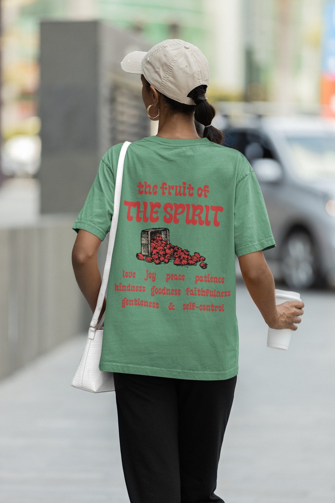 Fruit of the Spirit Shirt, Strawberry Basket Shirt, by Grace Through ...