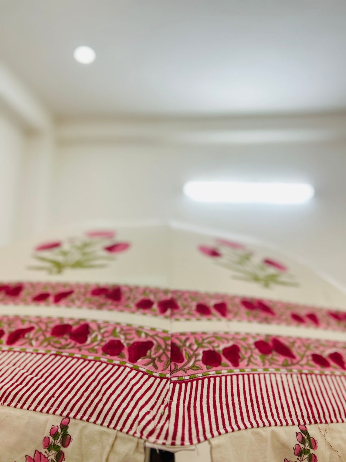 Beautiful Hand Block Printed Umbrella, Indian Handmade Large Big ...