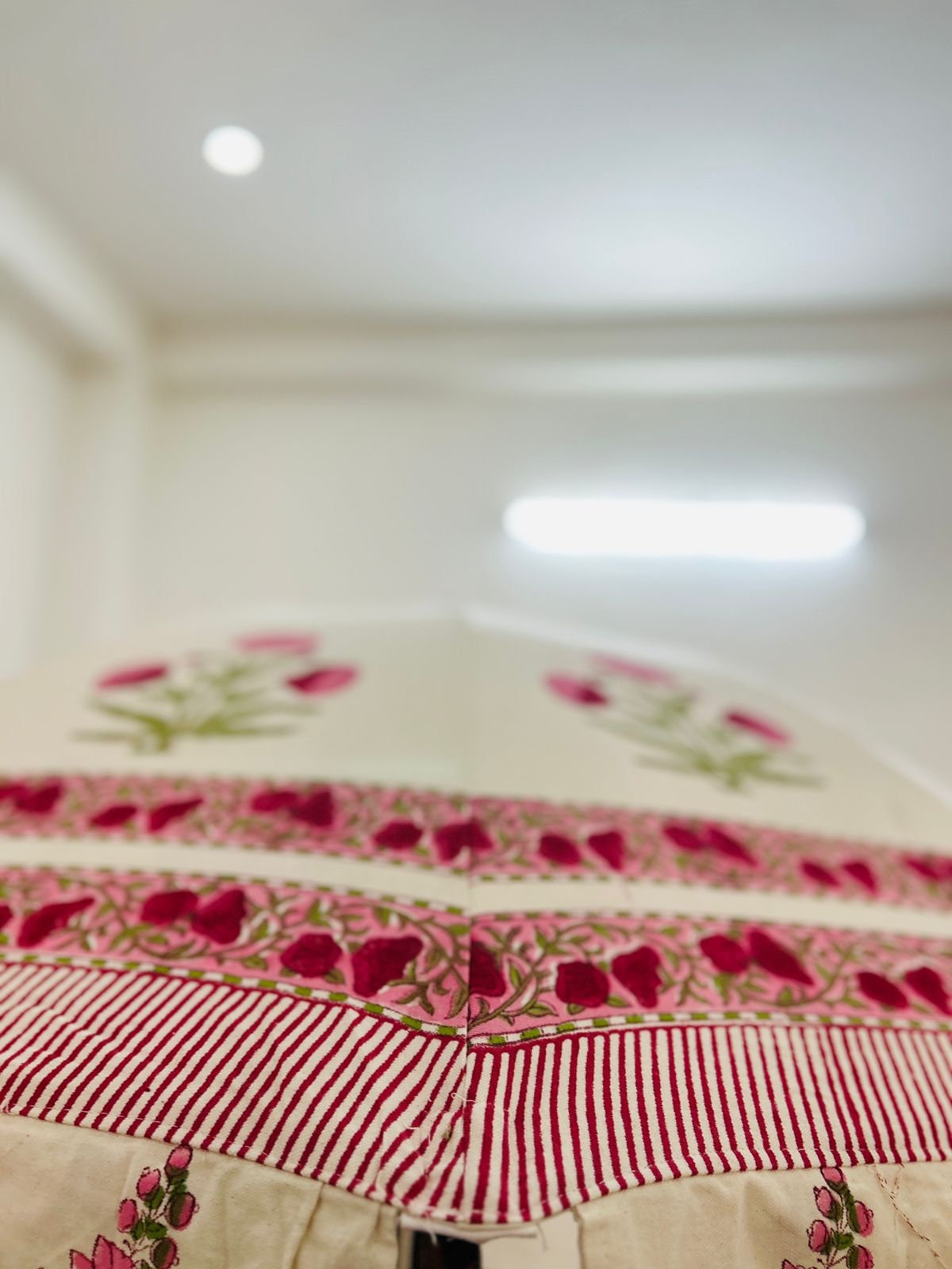 Beautiful Hand Block Printed Umbrella, Indian Handmade Large Big ...