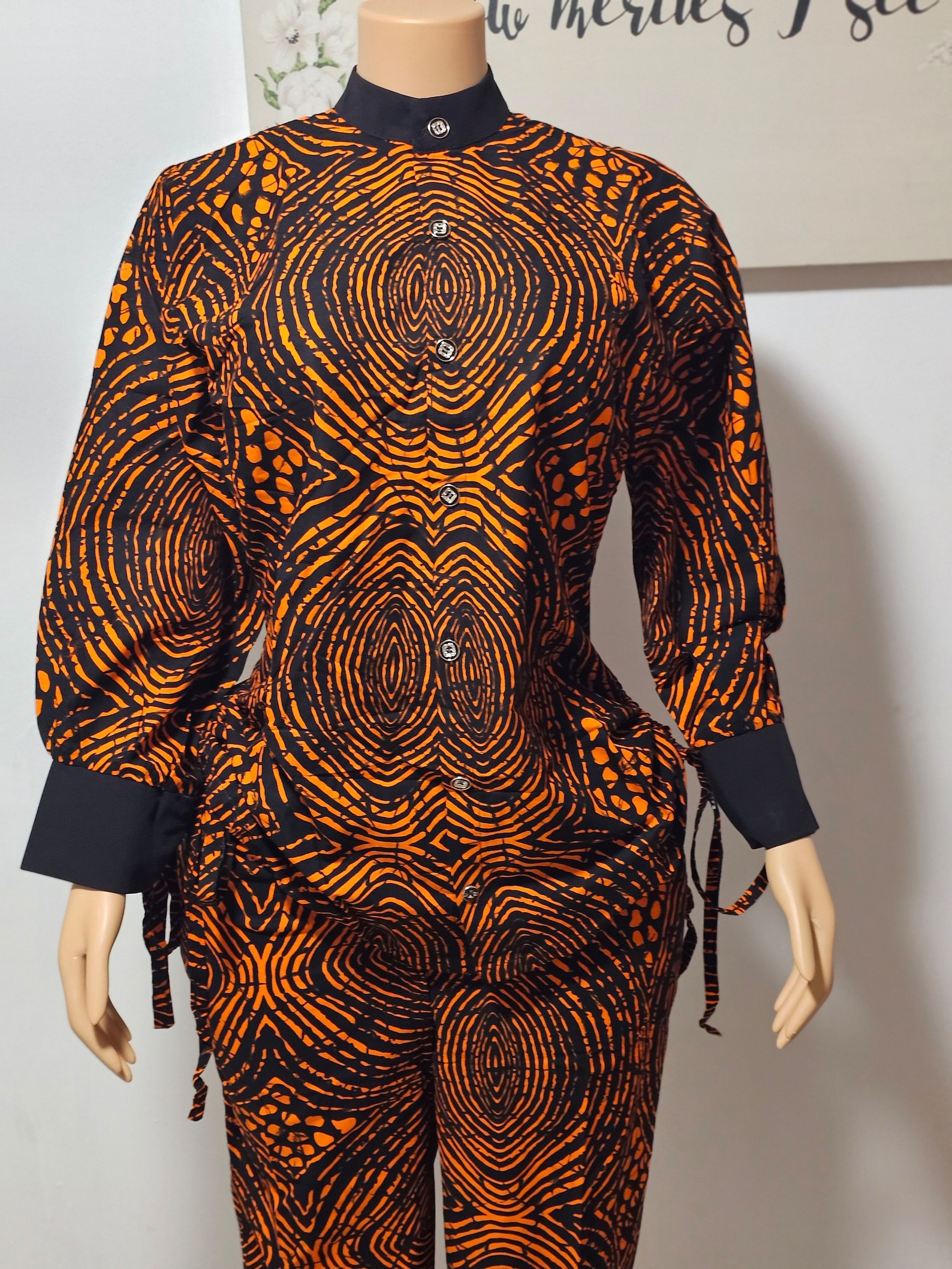 Ankara 2-piece Set, Top and Pant Ankara Print African Fashion. African ...