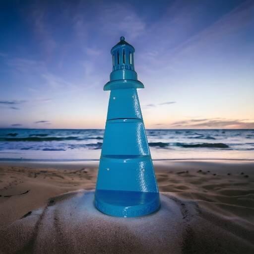 Lighthouse Three-shelf Tower - Etsy