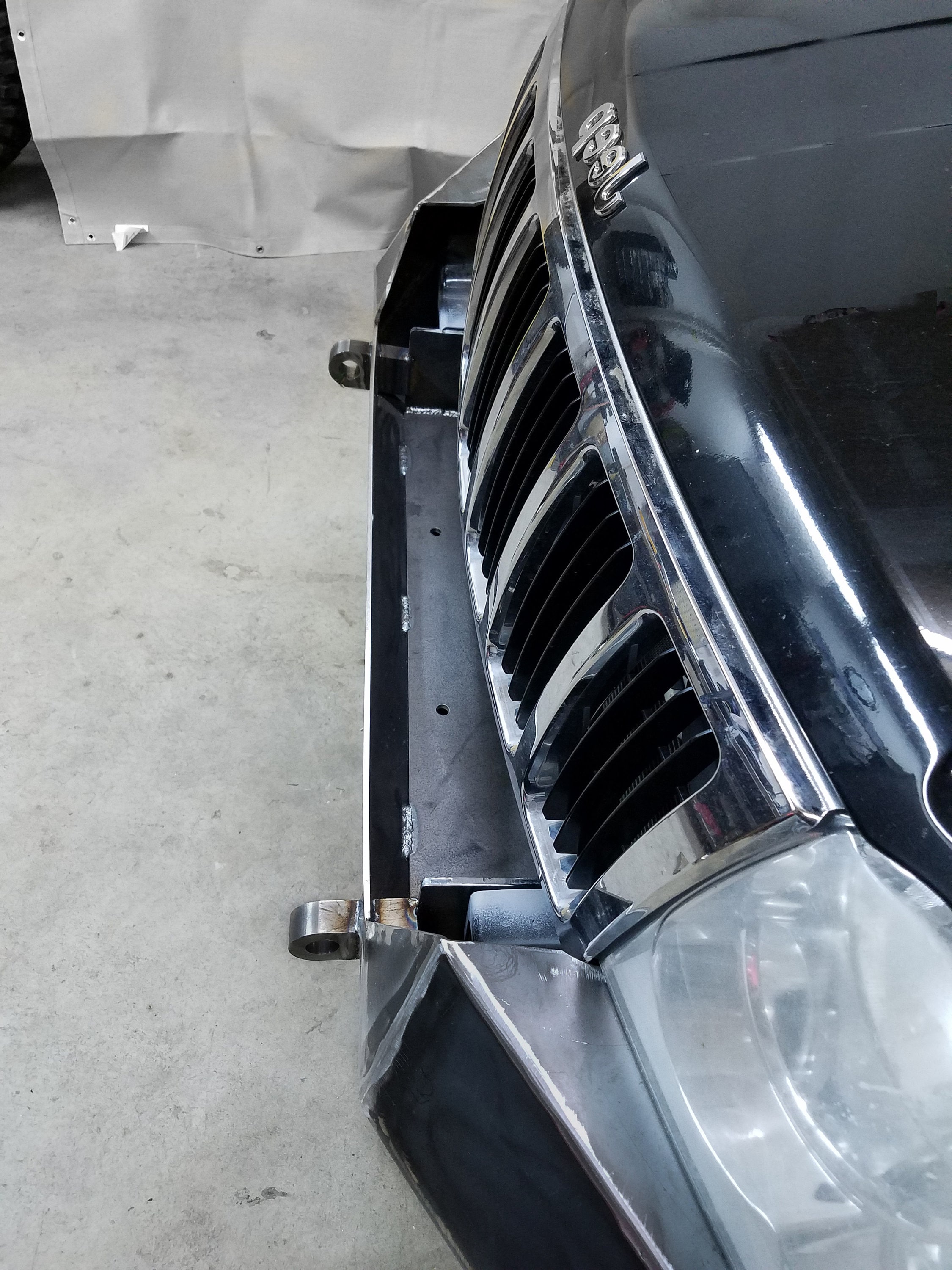 Power Bumper DXF Files: DIY Front Bumper With Winch for Jeep Grand ...