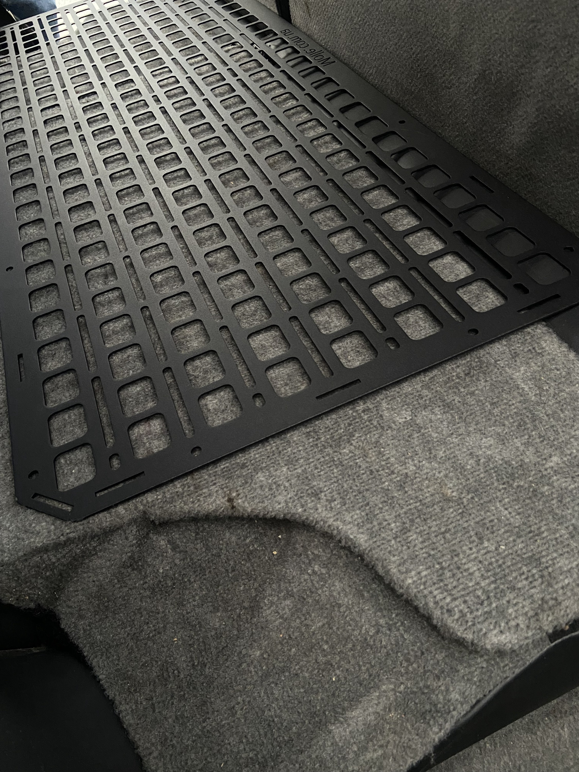 Custom MOLLE Panel Design: Car Storage DXF Files (24x14 Inches ...