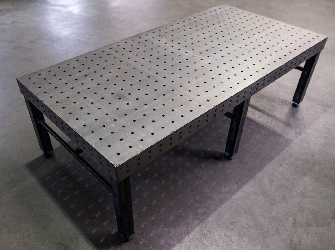 1000x2000mm Welding Table Plans: DXF & SVG Files for Plasma/laser ...